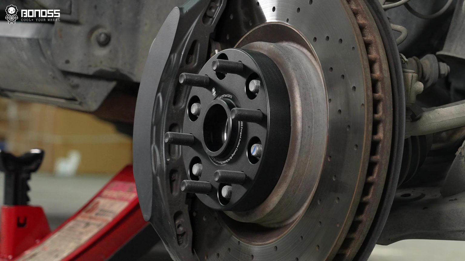 BONOSS Forged Active Cooling Wheel Spacers for BYD Leopard 5: 30mm ...