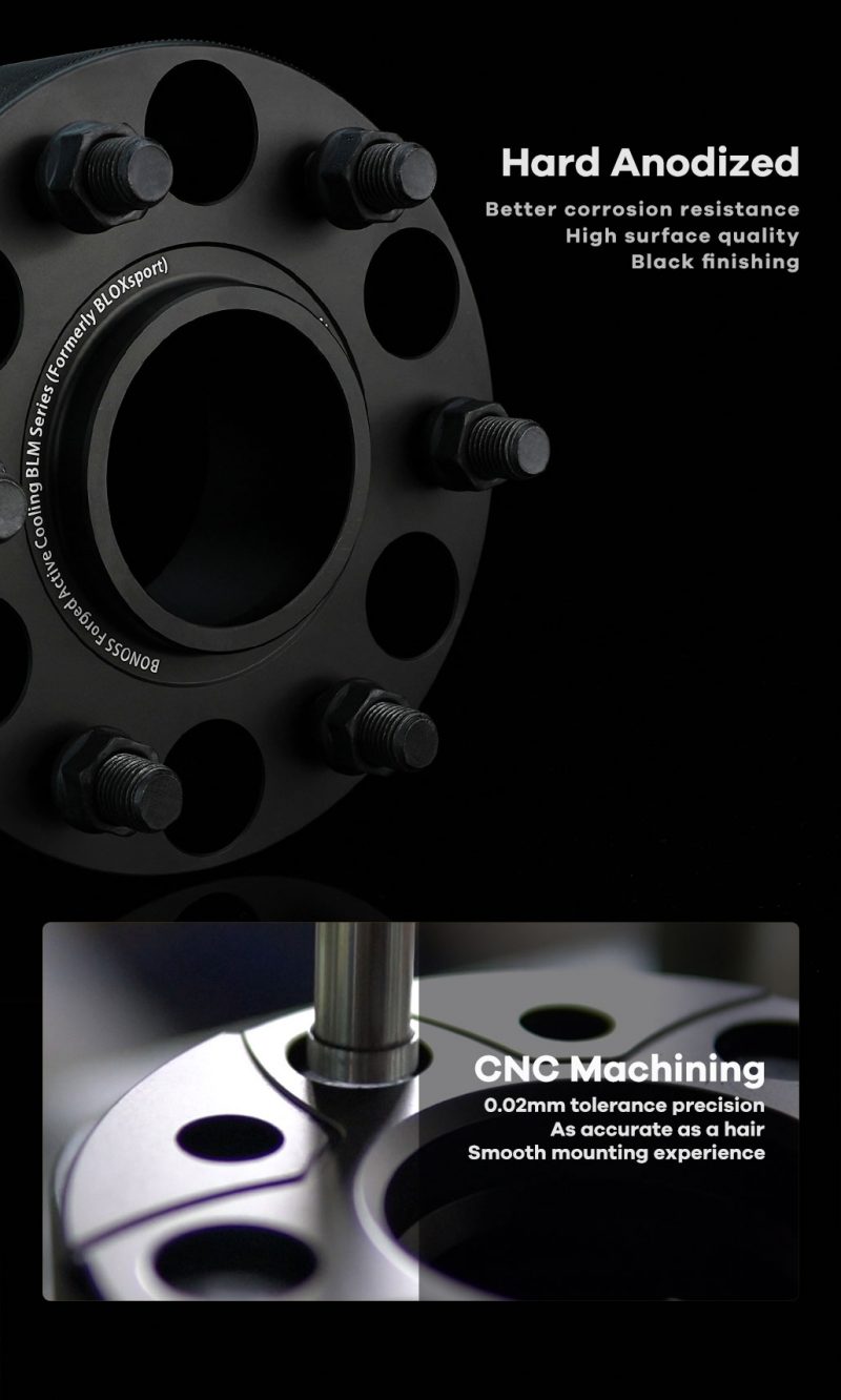 BONOSS Forged Active Cooling 2024 Chevrolet Colorado Wheel Spacers ...