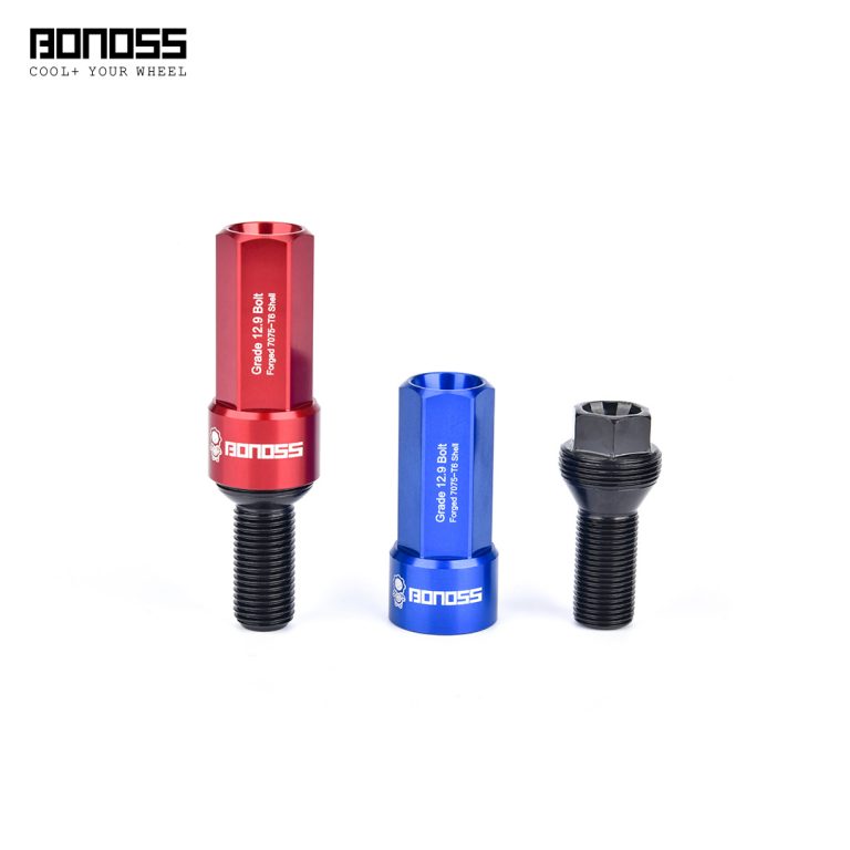 BONOSS Forged Grade 12.9 Shell Type Wheel Lock & Bolt Kit (20+4) For ...