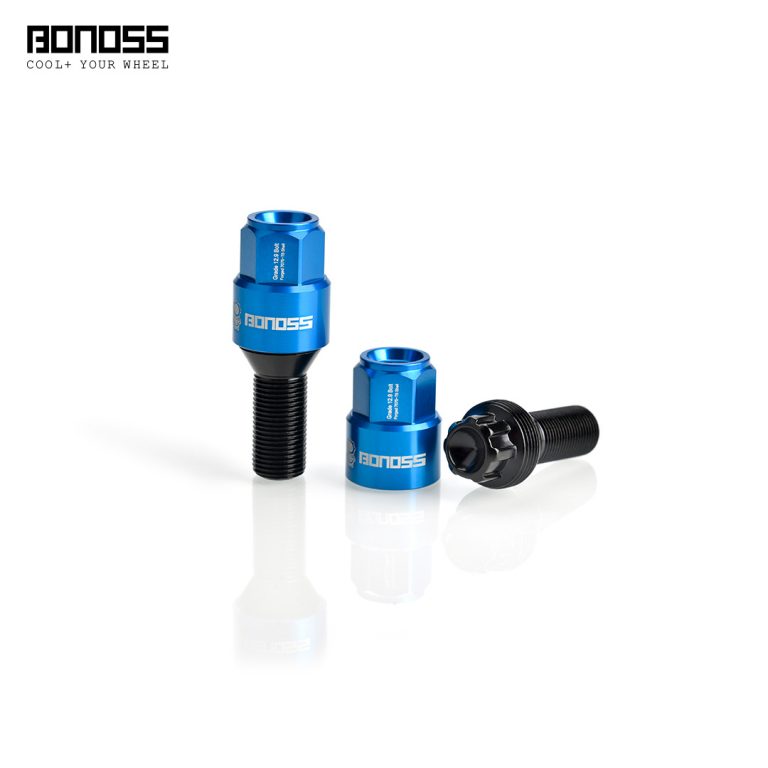 BONOSS Forged Shell Type Wheel Lock & Bolt Kit (Honeycomb Style) 20pcs ...