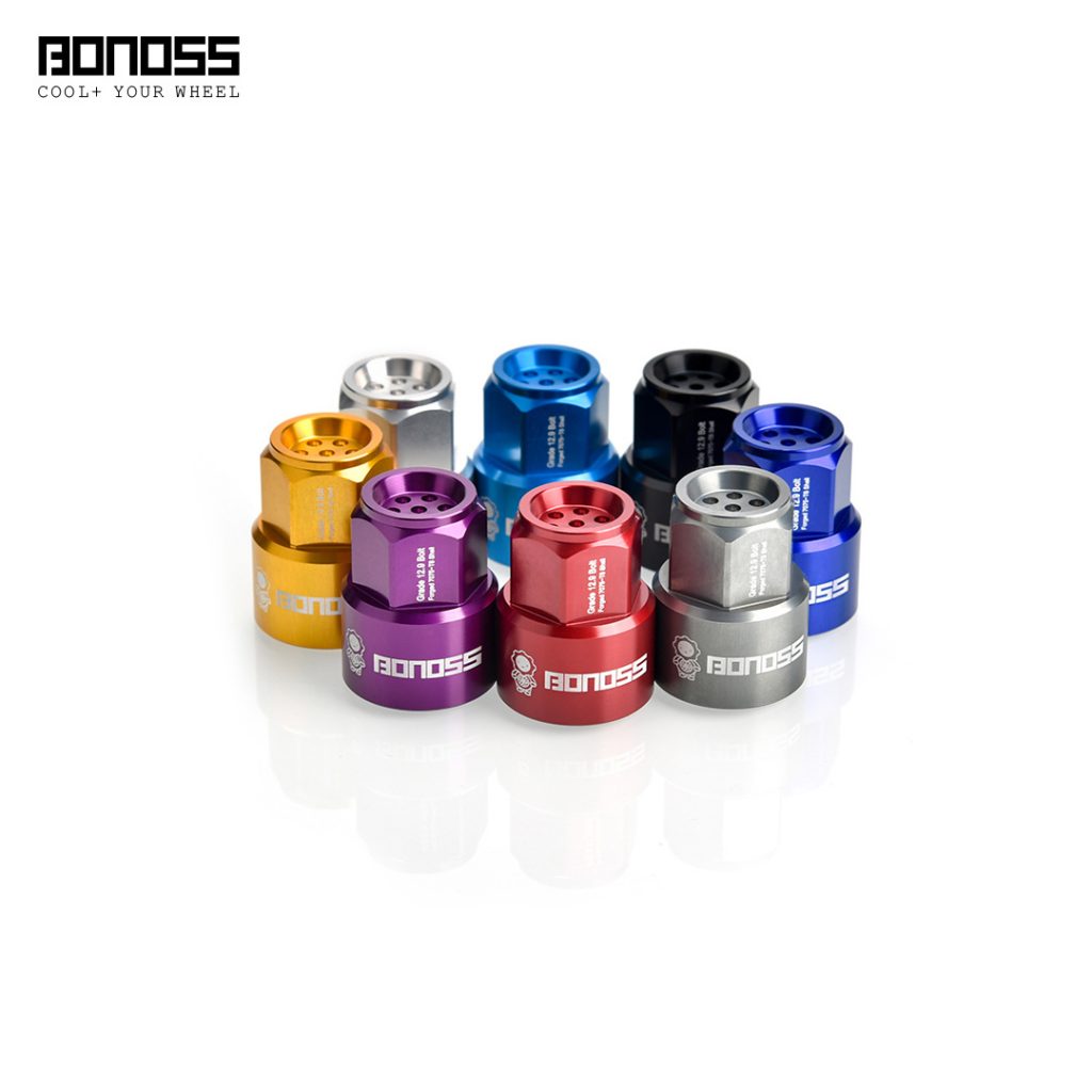 BONOSS Forged Shell Type Wheel Lock & Bolt Kit (Honeycomb Style) 20pcs ...