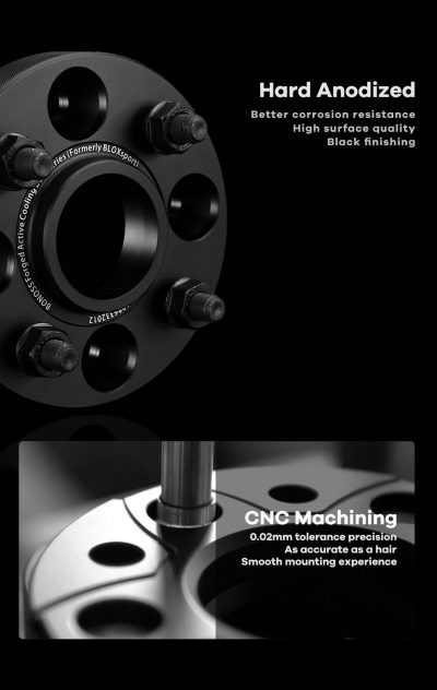 BONOSS Forged Active Cooling Hubcentric AL6061-T6 PCD:4x98 CB:58.6 ...