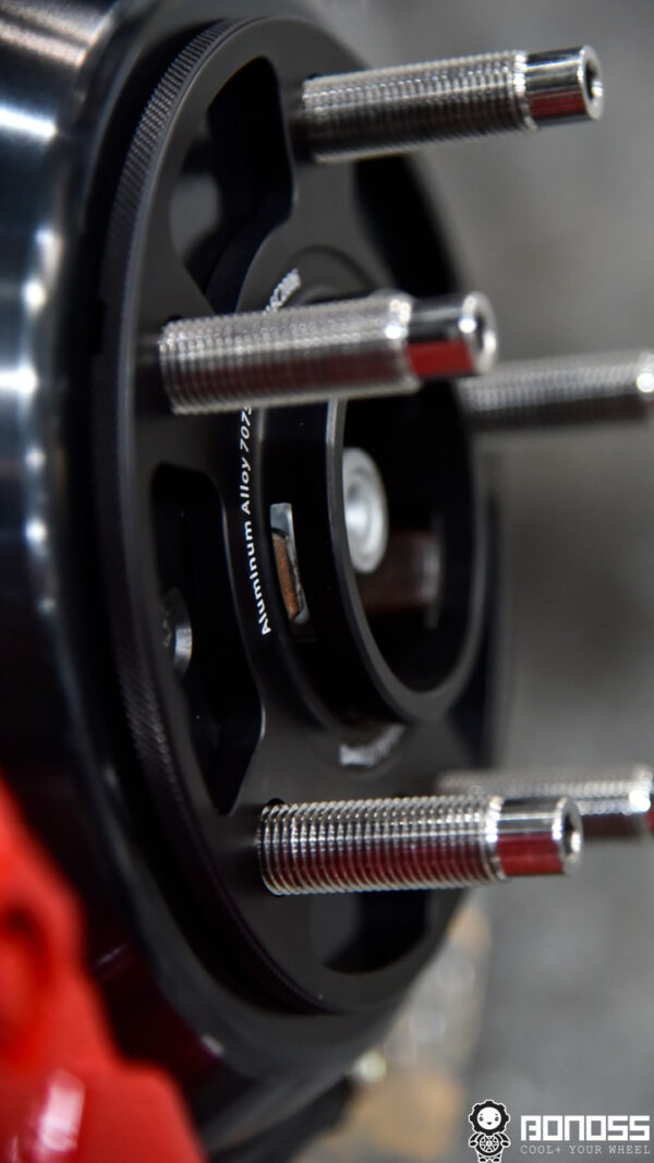 BONOSS Forged Lightweight Plus Porsche Wheel Spacers 911 992 Wheel Stud ...