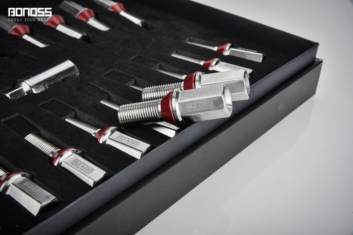 BONOSS Forged Titanium Locking BMW Wheel Bolts for 4 Series/ M4 430i ...