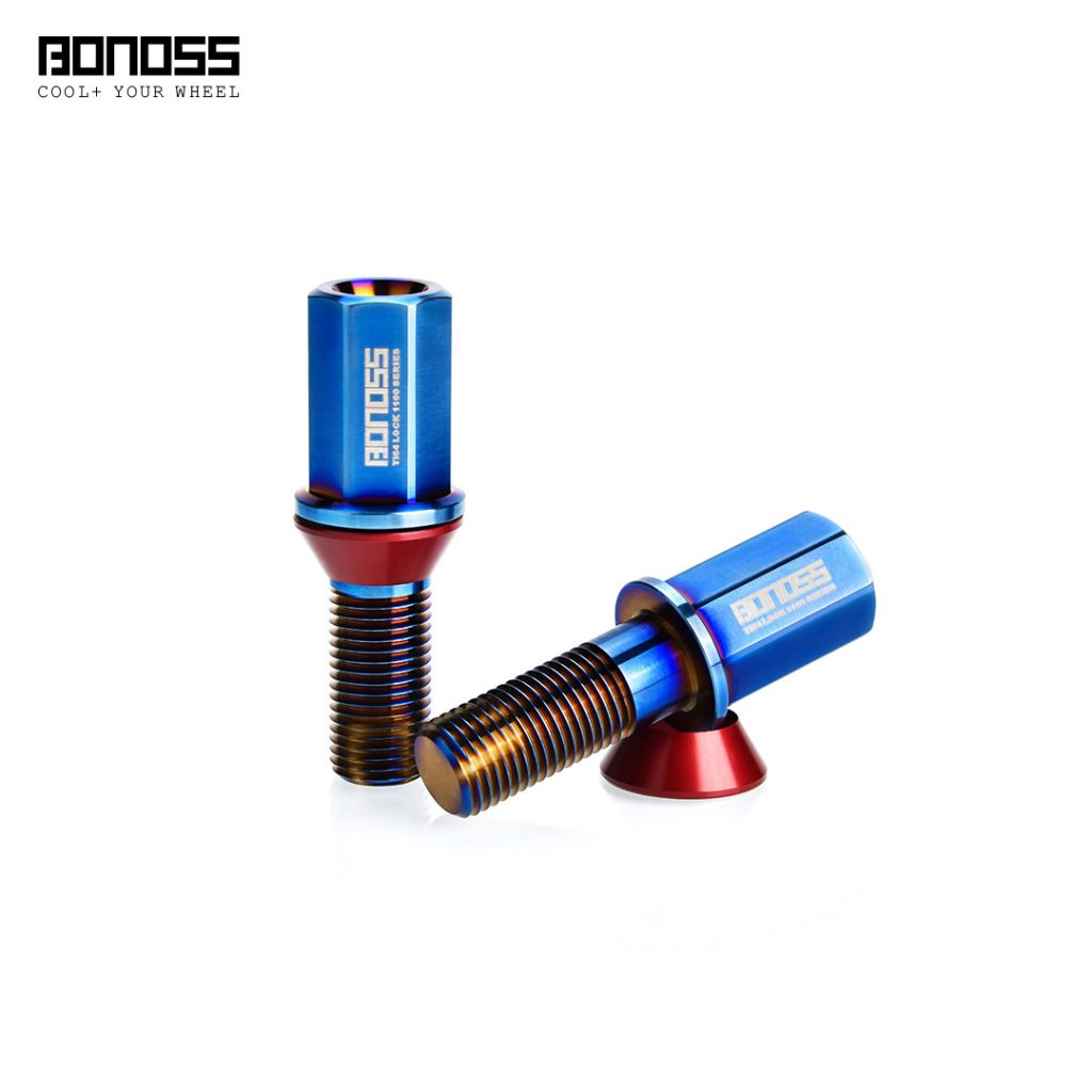 BONOSS Forged Titanium Locking BMW Wheel Bolts for 4 Series/ M4 430i ...