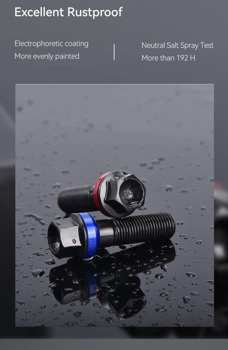 BONOSS Forged Grade 12.9 Extended Wheel Bolts M14x1.5 for Mercedes-Benz ...