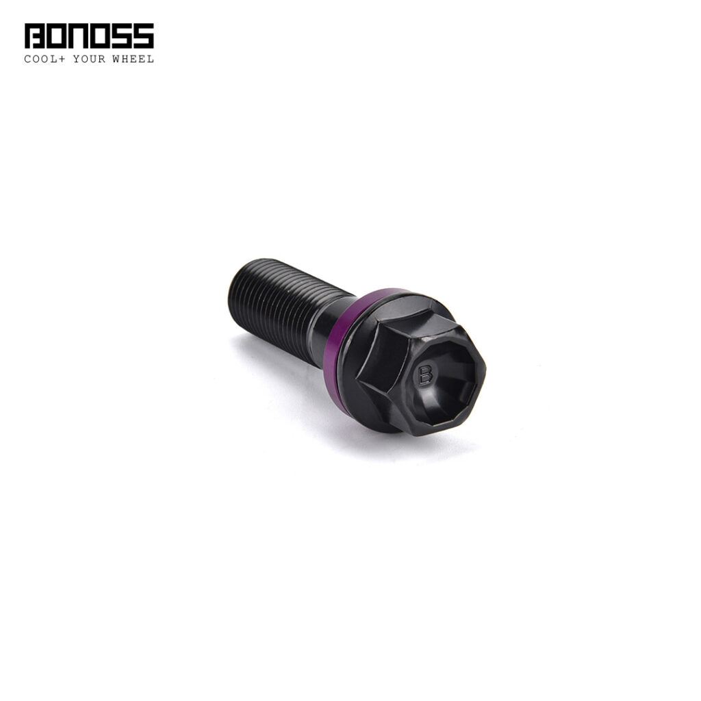 BONOSS Forged Grade 12.9 Extended Wheel Bolts M14x1.5 for Volkswagen ...