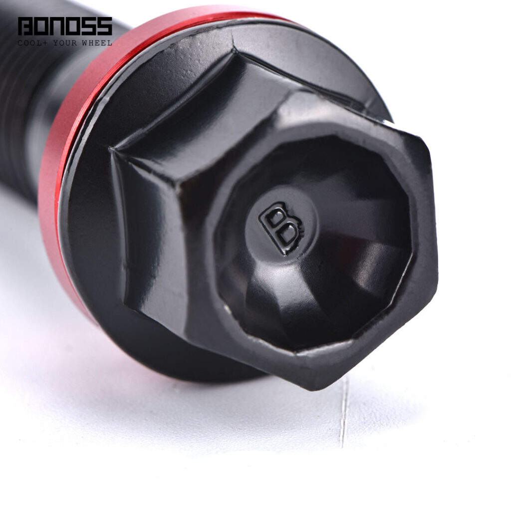 BONOSS Forged Grade 12.9 Lamborghini Extended Wheel Bolts M14x1.5 for ...