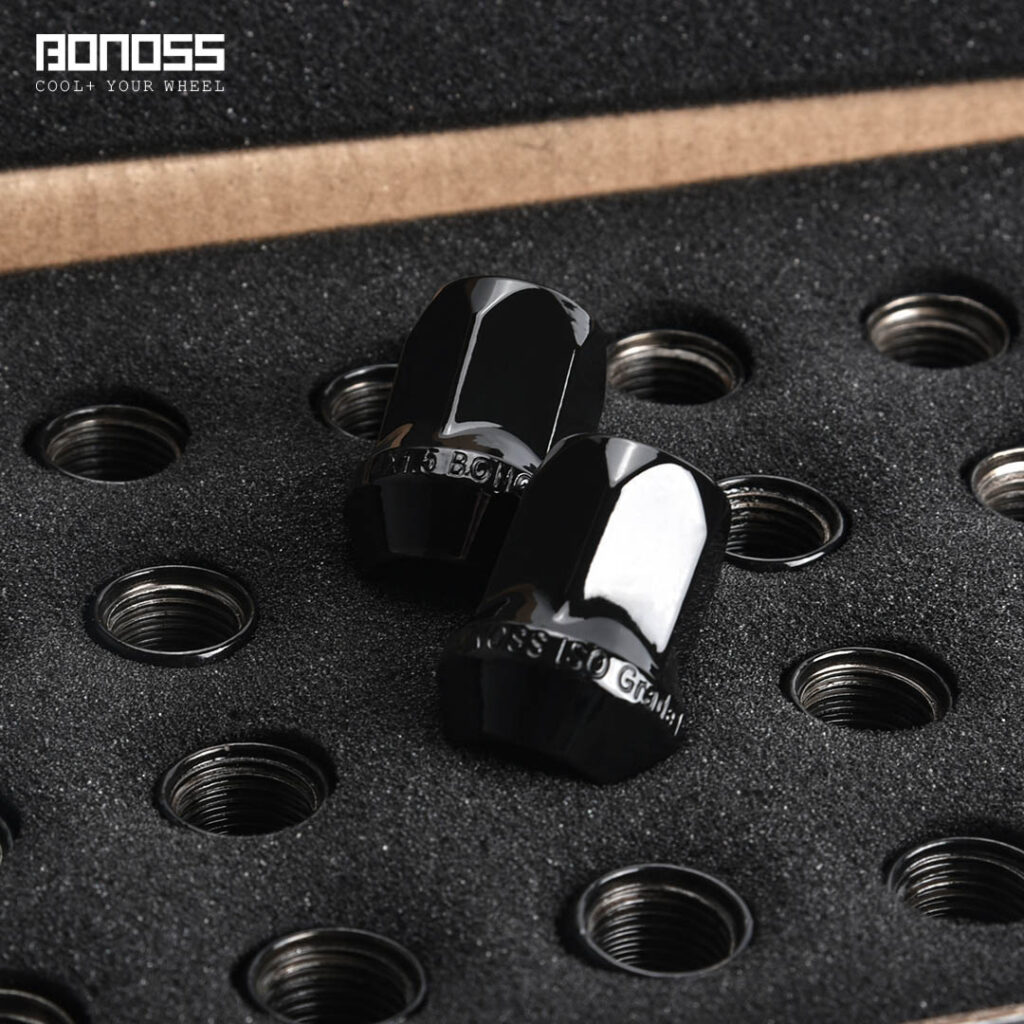 BONOSS Forged ISO Grade 12 50BV30 Steel Honda Lug Nuts 20+4 Heptagon ...