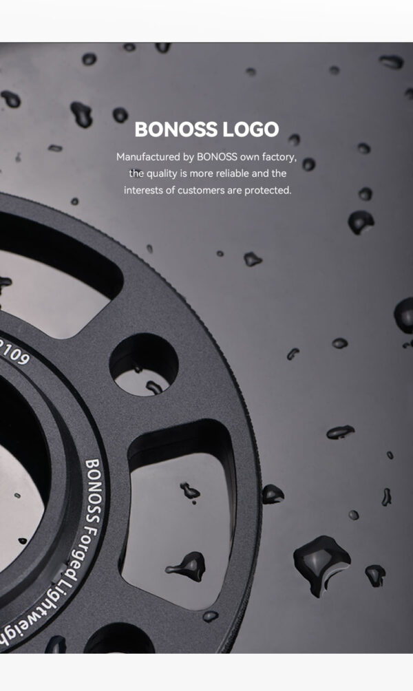 BONOSS Forged Lightweight Plus 5mm Wheel Spacers AL6061-T6 for Tesla ...