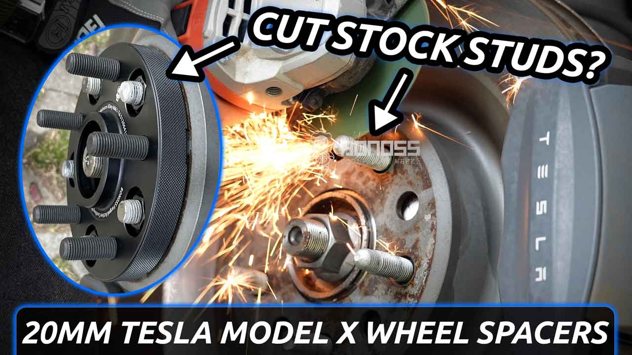 Do 20mm Tesla Model X Wheel Spacers Need to Cut Studs?