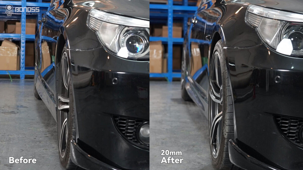 BONOSS Forged Active Cooling 2007 BMW E60 Wheel Spacers 5 Series Front ...