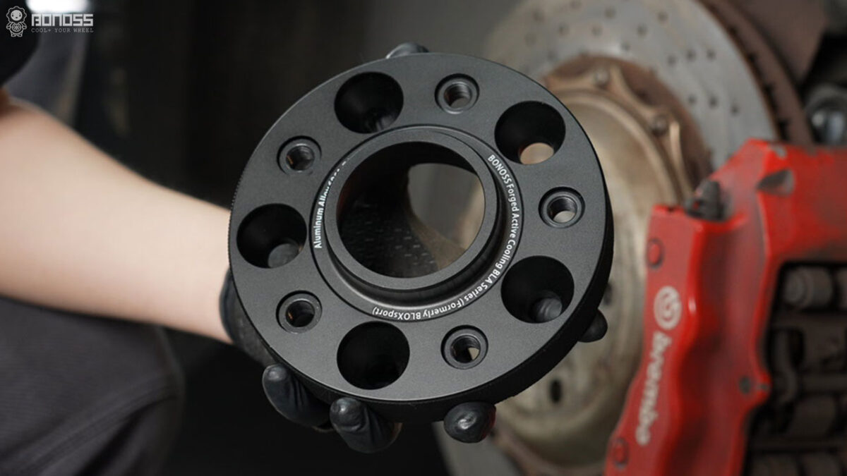 BONOSS Forged Active Cooling 2007 BMW E60 Wheel Spacers 5 Series Front ...