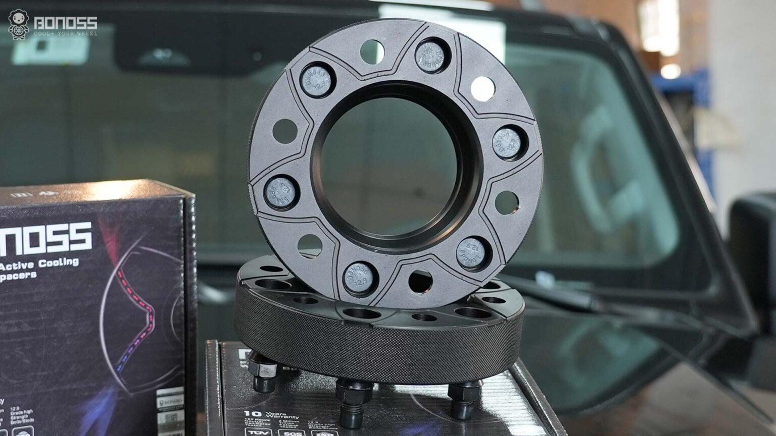 2025 5th Gen 4Runner Wheel Spacers Before and After