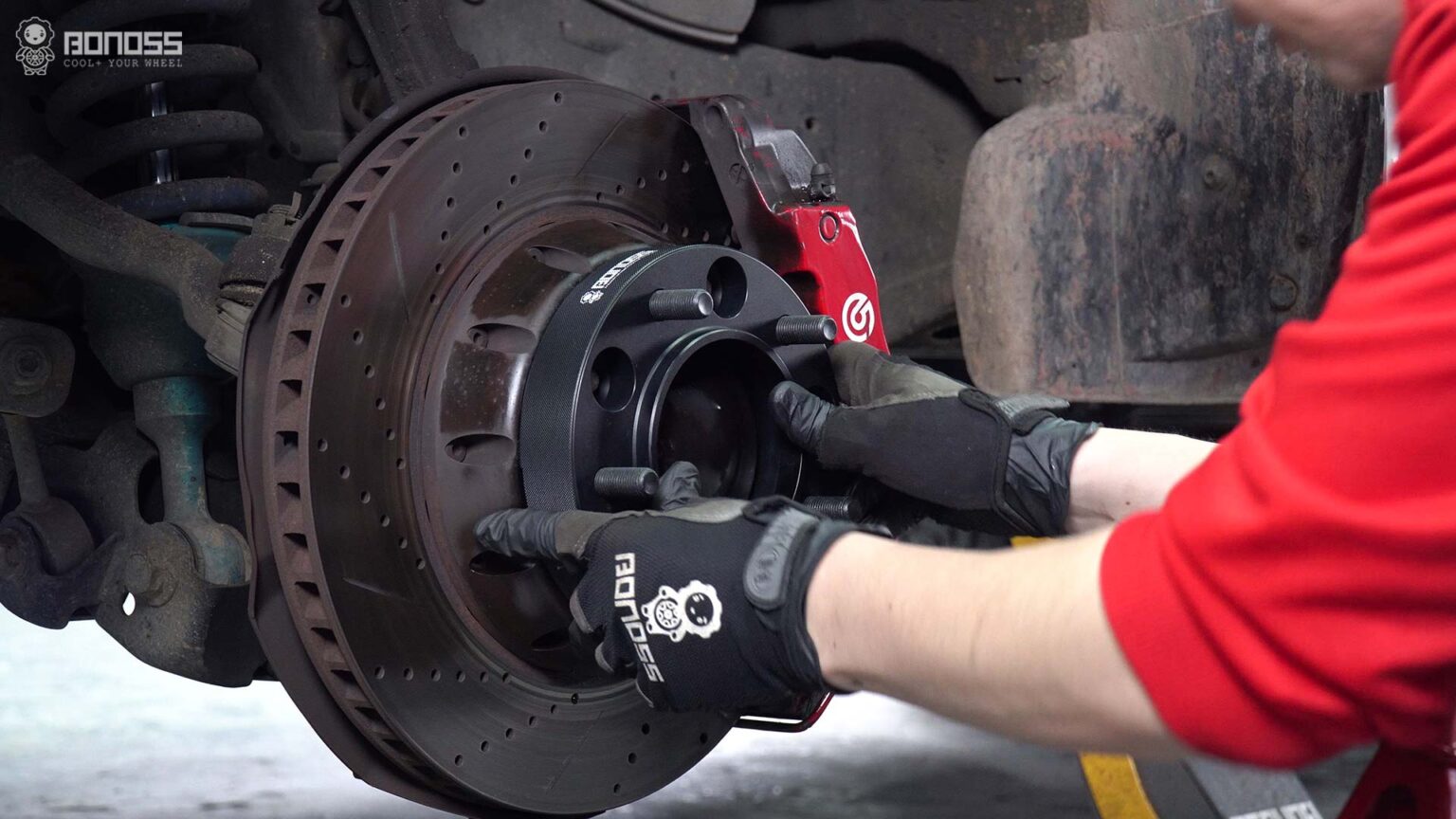 2025 5th Gen 4Runner Wheel Spacers Before and After