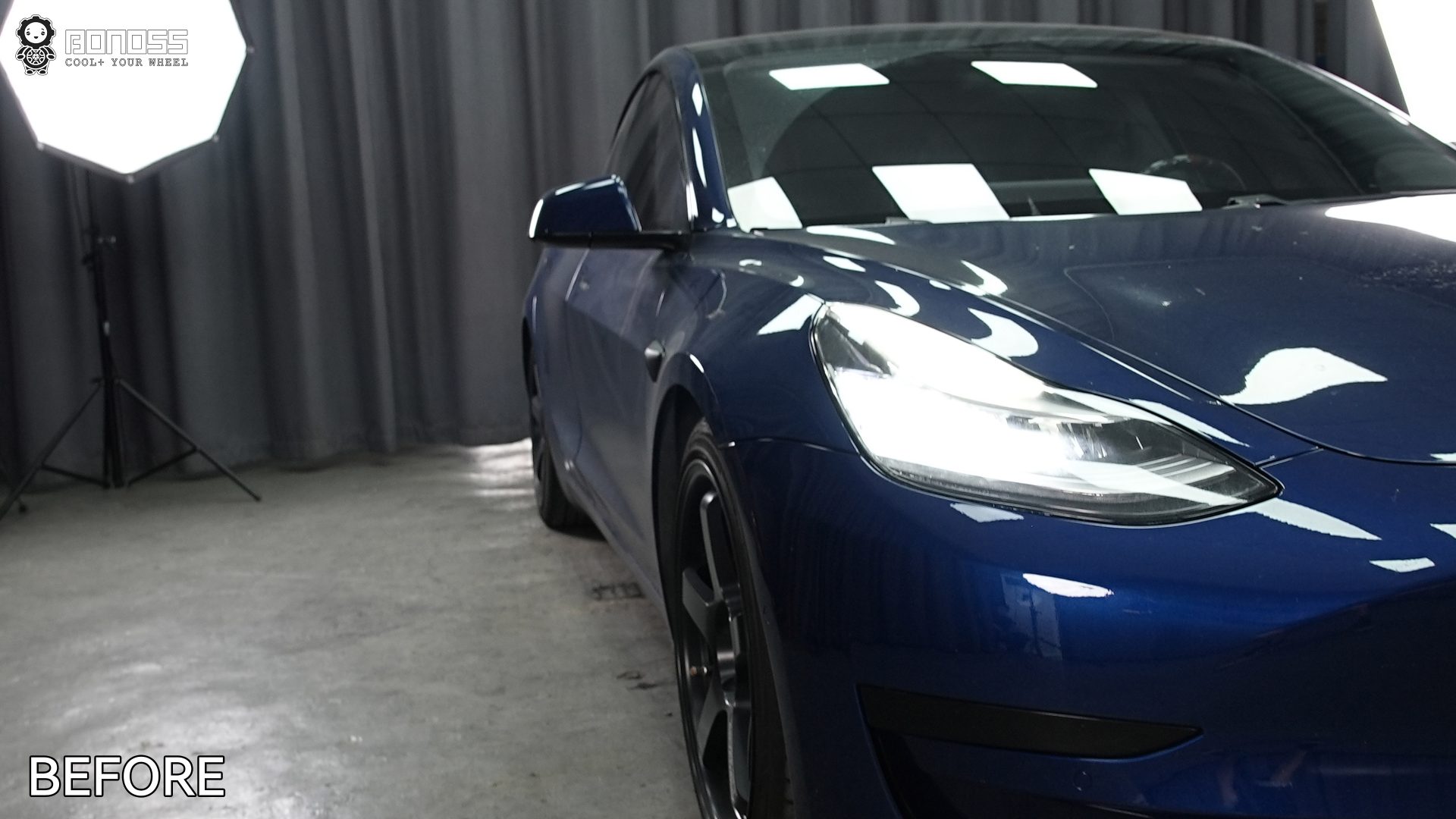 BONOSS Forged Active Cooling 2019 Tesla Model 3 Wheel Spacers Front ...