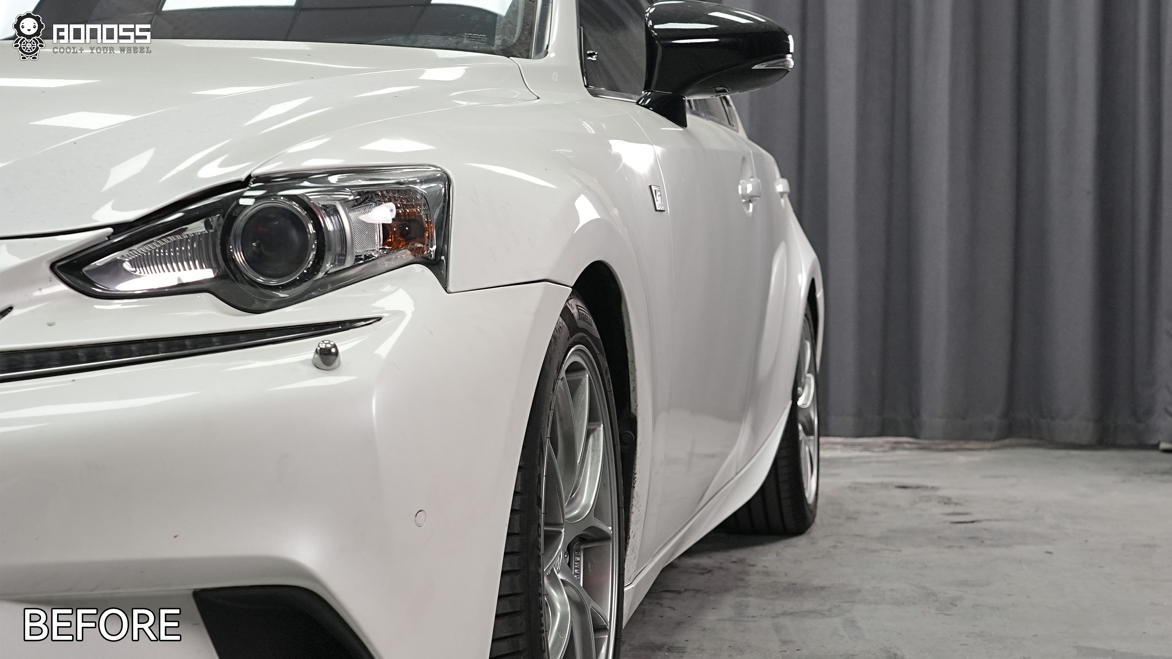 BONOSS Forged Active Cooling 2013 Lexus IS Wheel Spacers Front 20mm ...