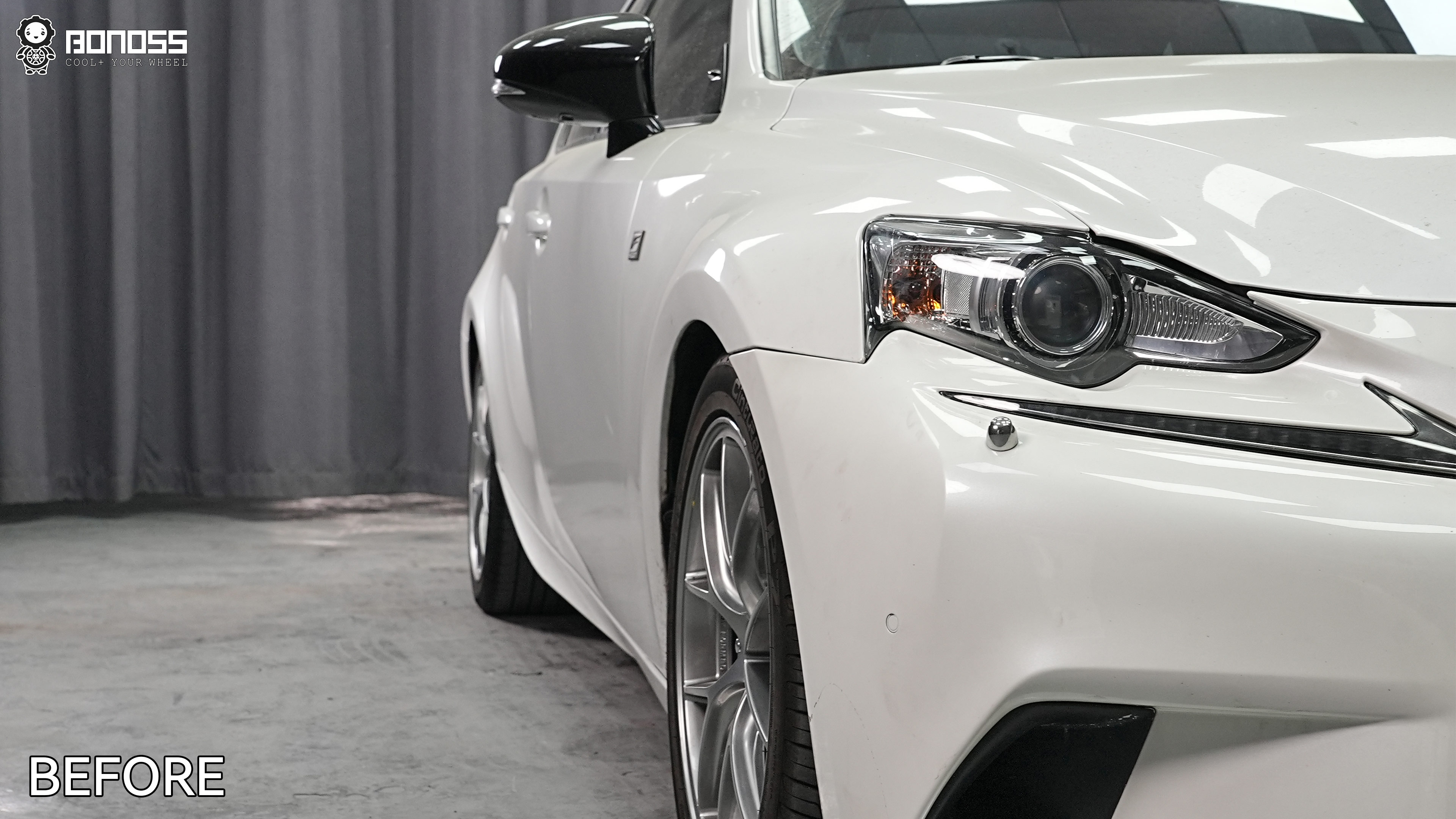 BONOSS Forged Active Cooling 2013 Lexus IS Wheel Spacers Front 20mm ...