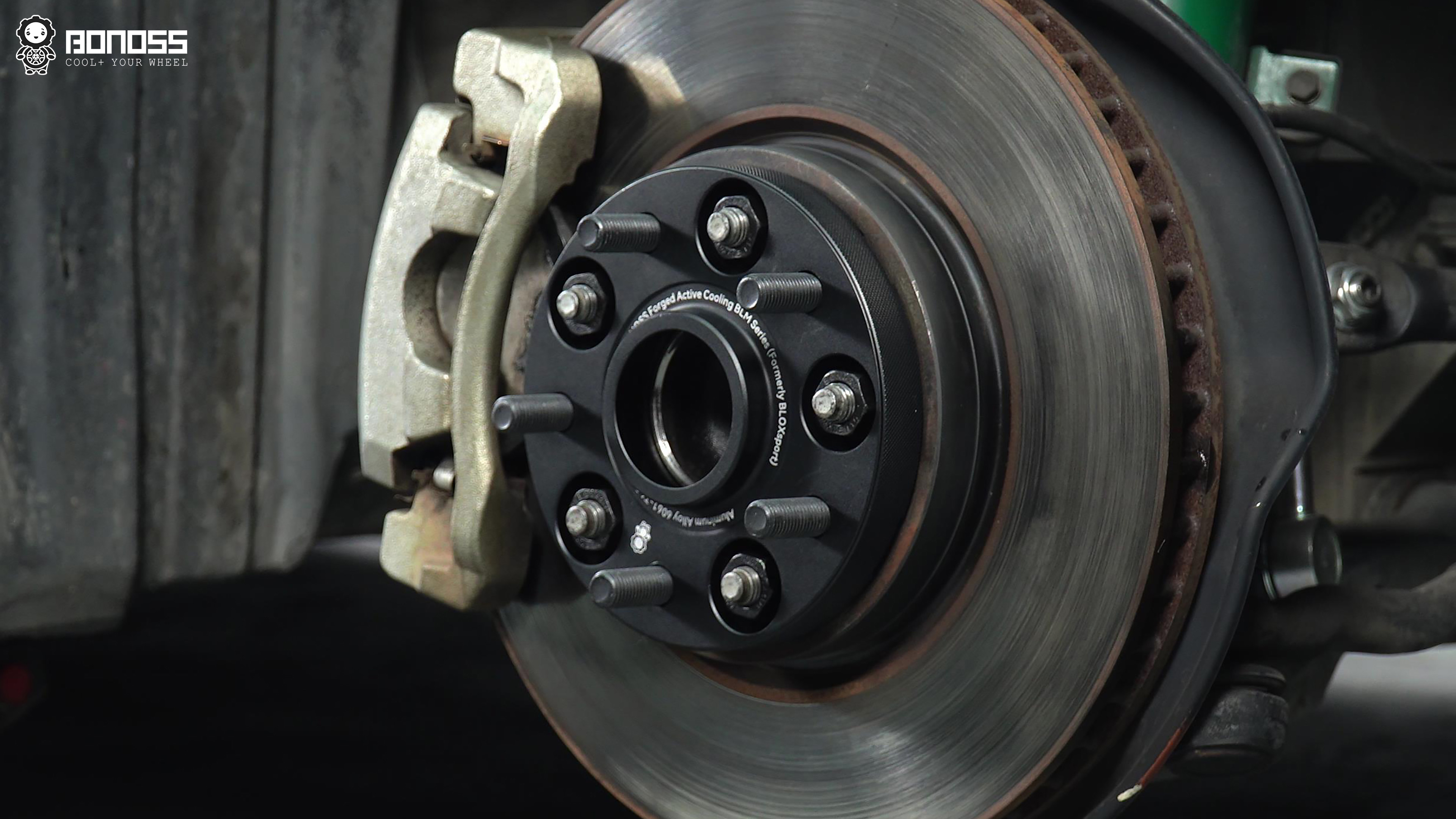 BONOSS Forged Active Cooling 2013 Lexus IS Wheel Spacers Front 20mm ...